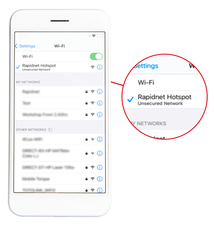 Rapidnet Hotspot | Offering uncapped data from R5